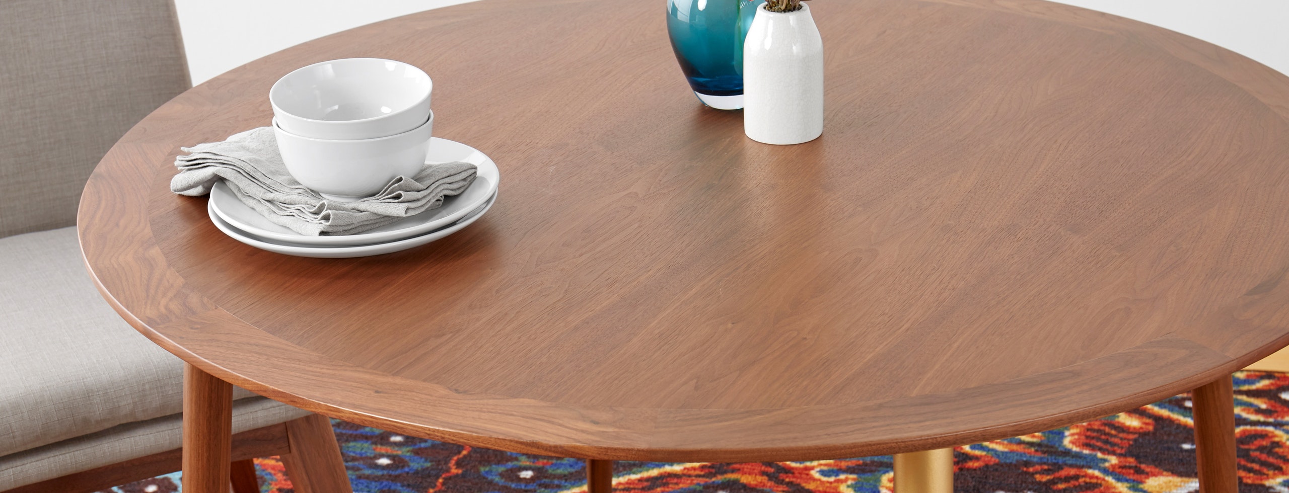 Ashmore Round Dining Table | Joybird